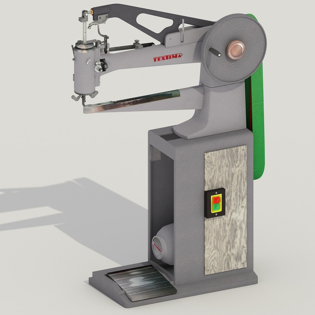 Sewing machine shoes 3D - TurboSquid 1311538