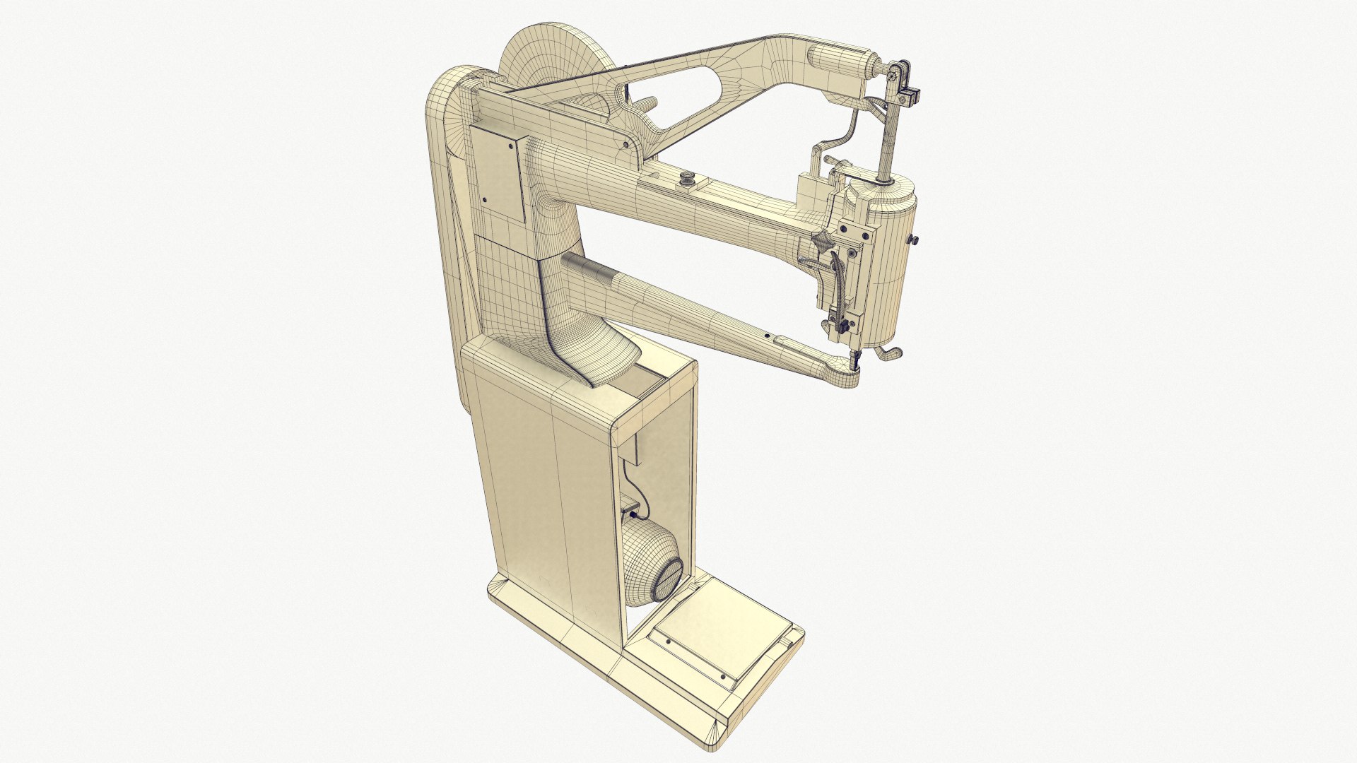 Sewing Machine Shoes 3D - TurboSquid 1311538