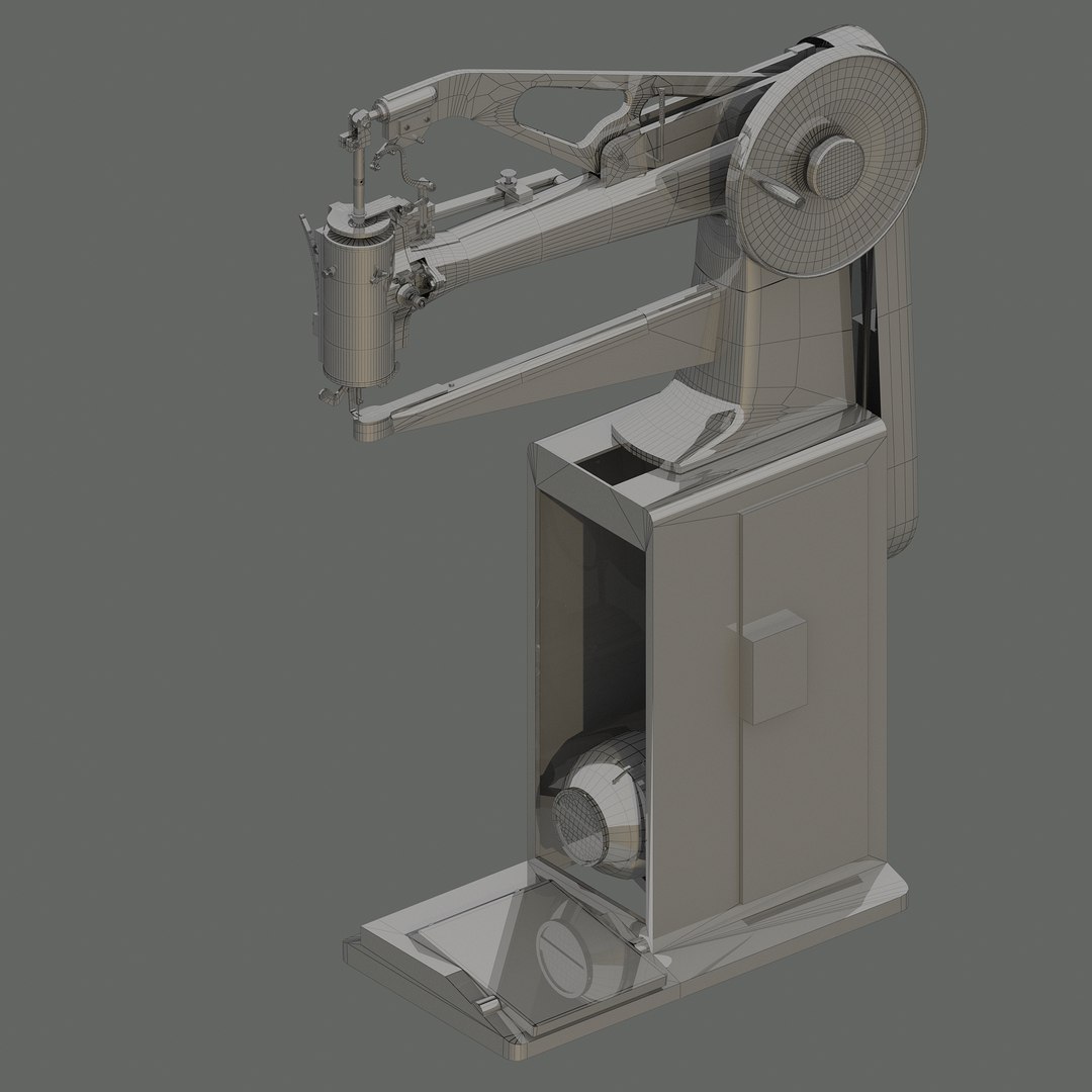 Sewing Machine Shoes 3D - TurboSquid 1311538