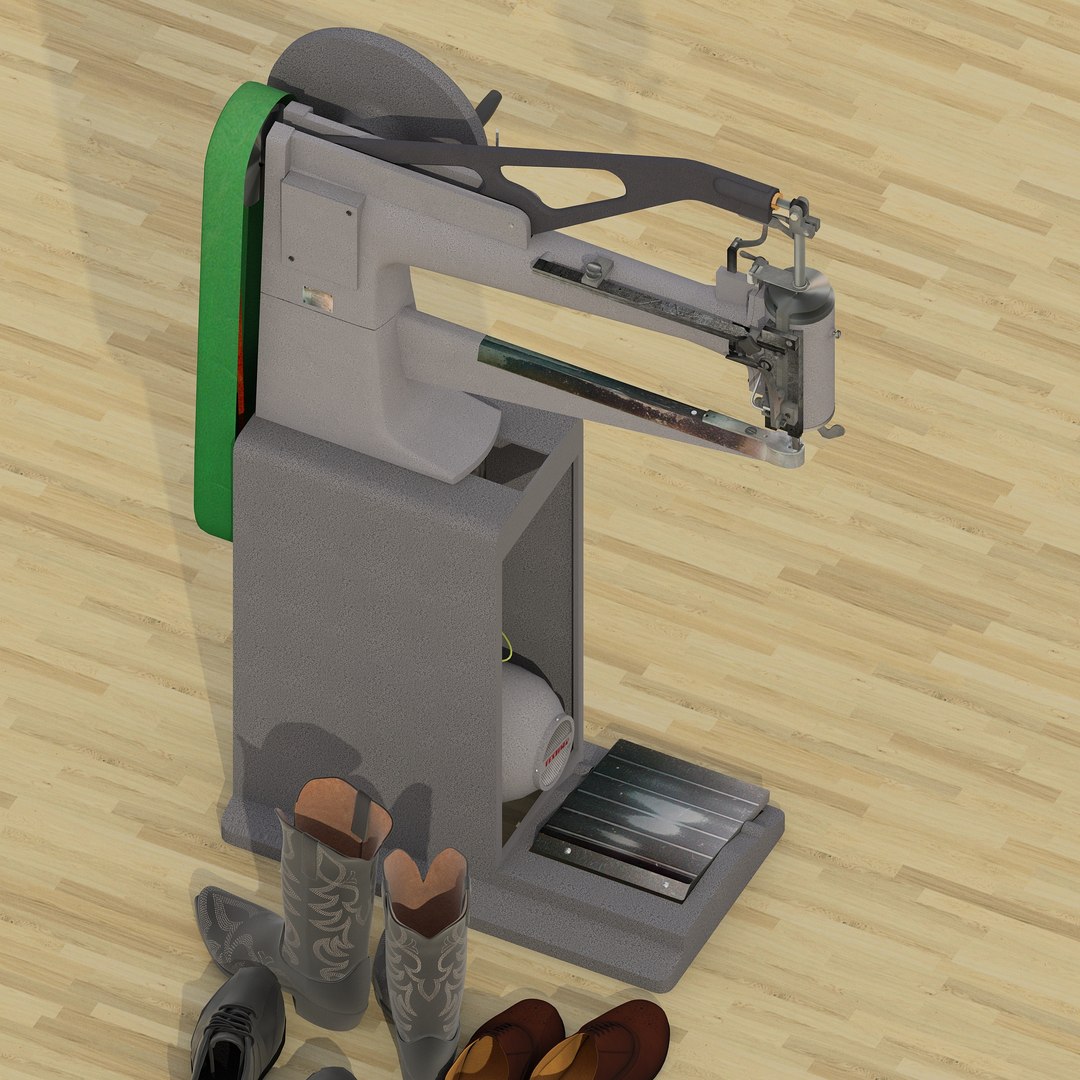 Sewing Machine Shoes 3D - TurboSquid 1311538