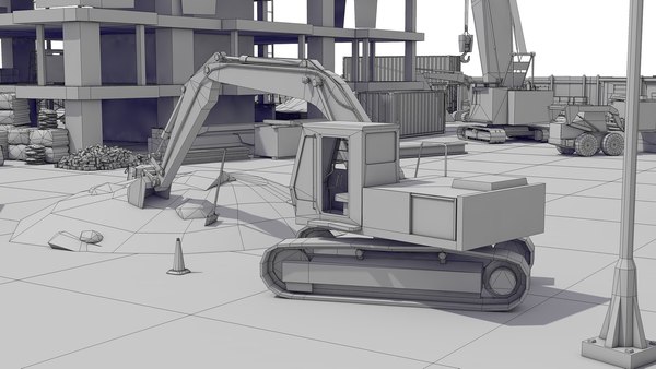 3D scene construction 3 model - TurboSquid 1505261