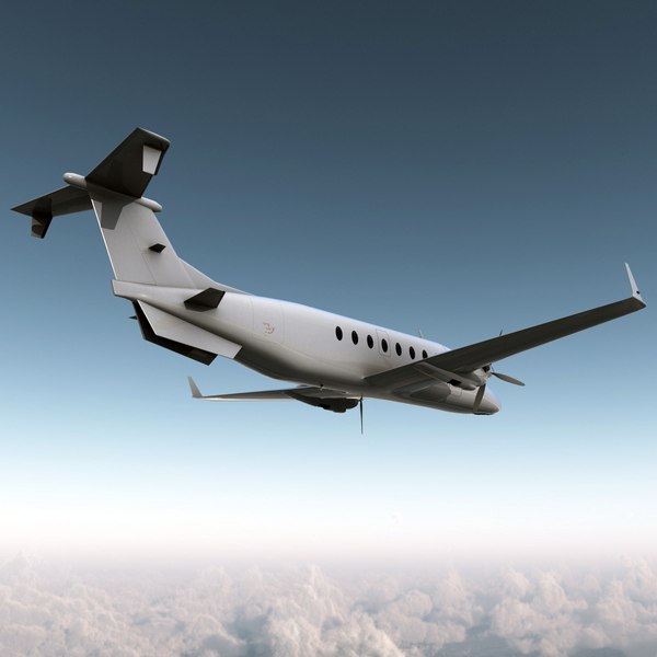 3d realistic passenger aircraft model