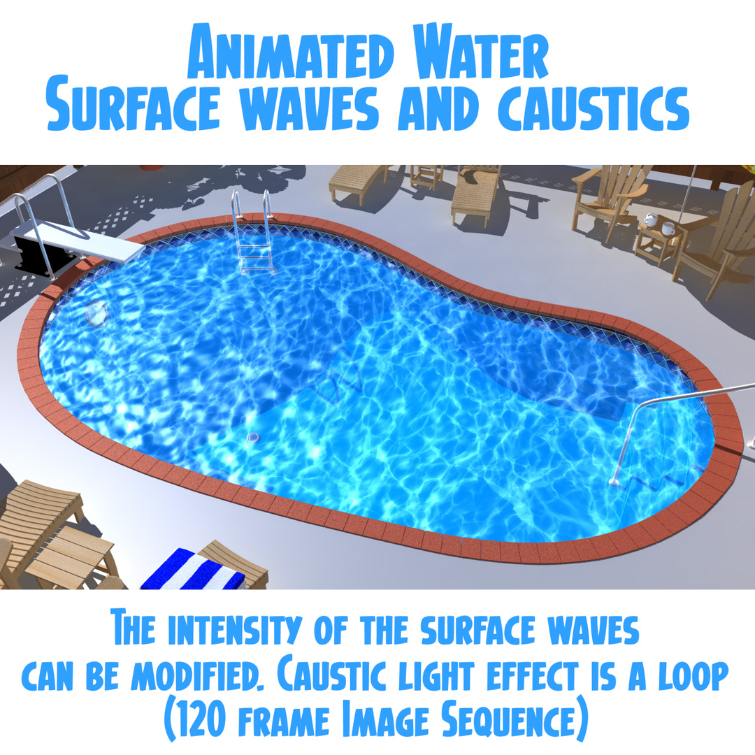 Swimming pool 3D - TurboSquid 1192717