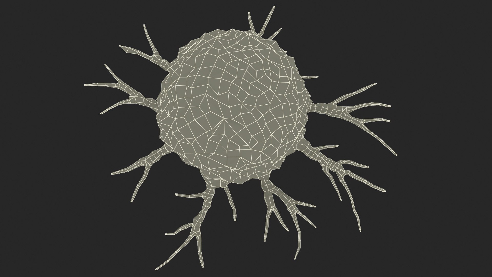 3D Cancer Cell - TurboSquid 2202479