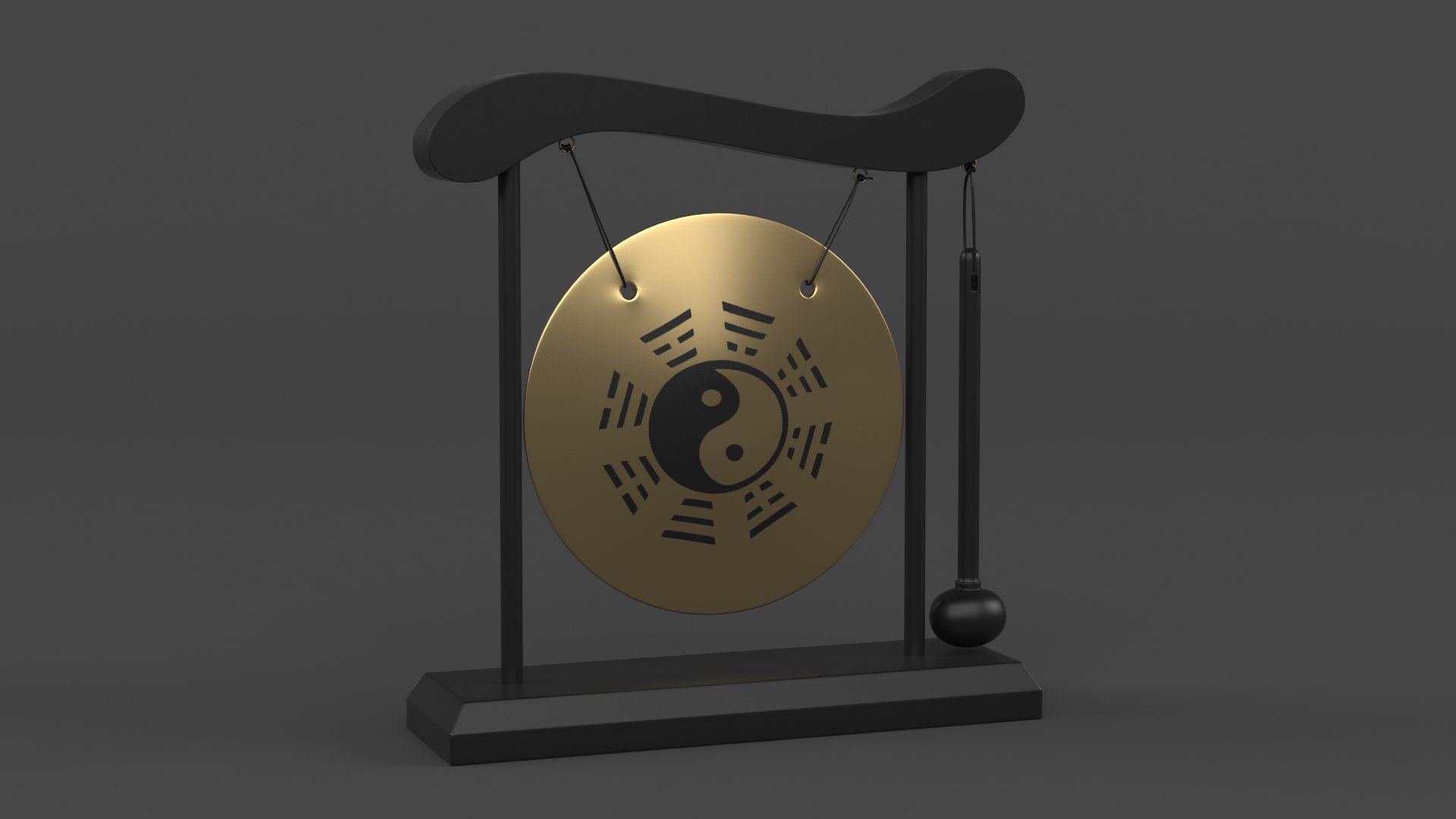 3D Model Table Gong - TurboSquid 2055484