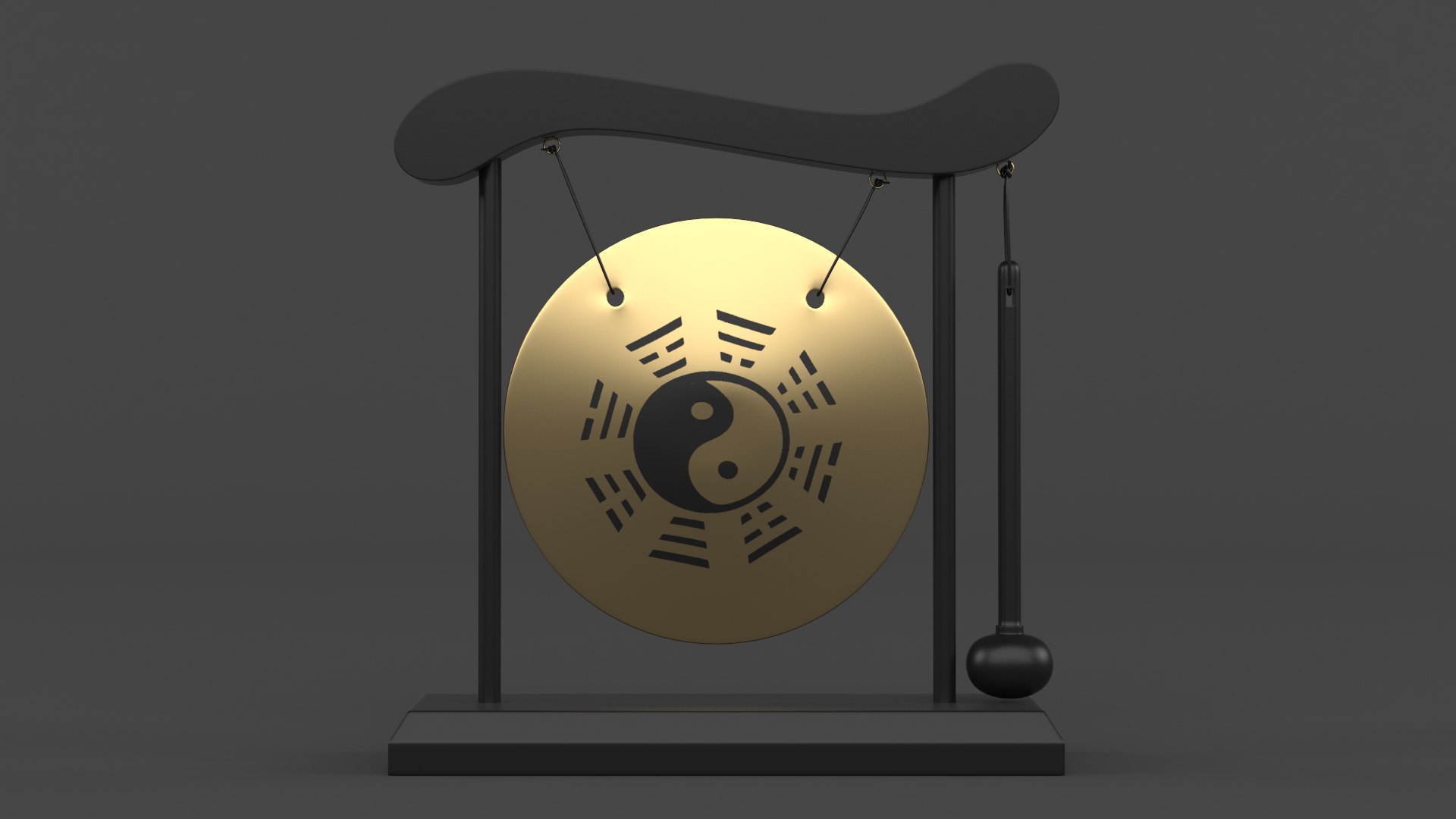 3D Model Table Gong - TurboSquid 2055484