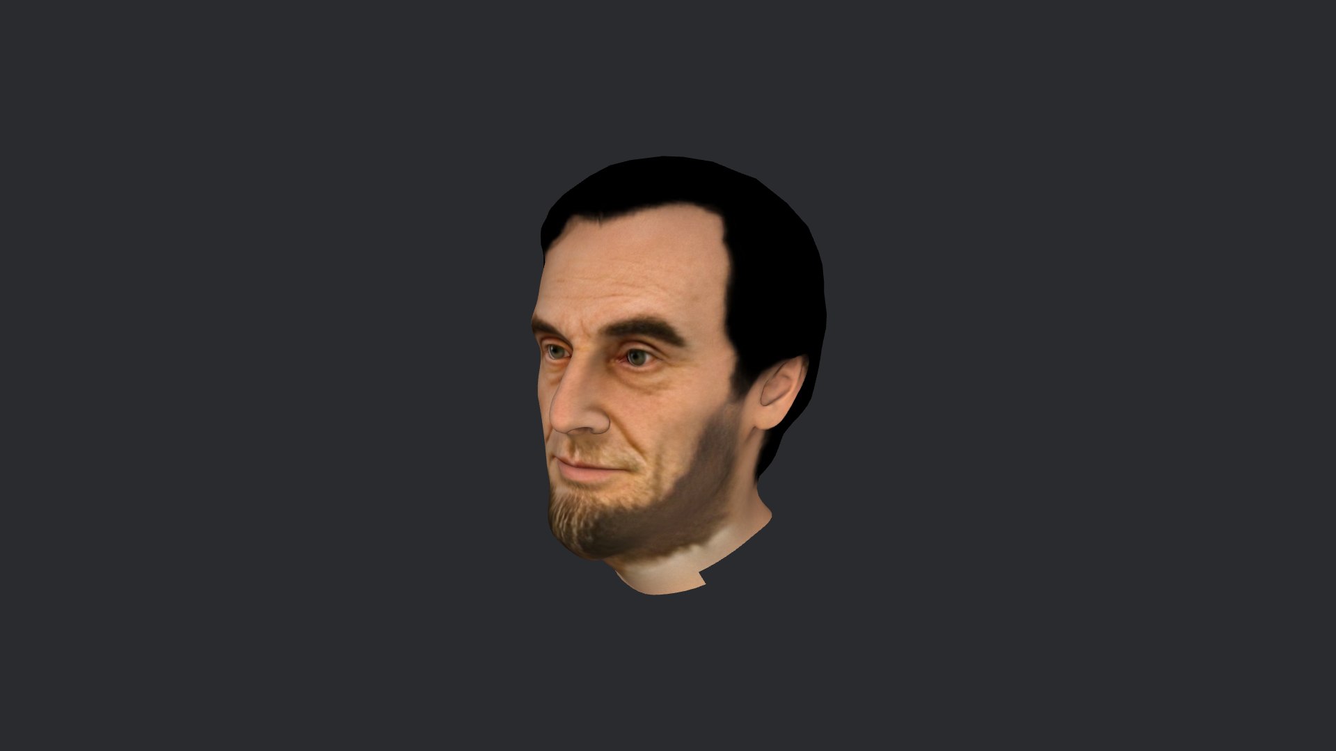 3D Model Abraham Lincoln Hyper Realistic Full Body Fully Rigged 3D ...