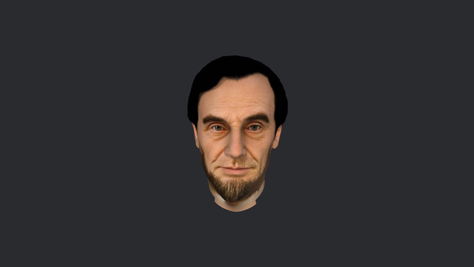 3D Model Abraham Lincoln Hyper Realistic Full Body Fully Rigged 3D ...