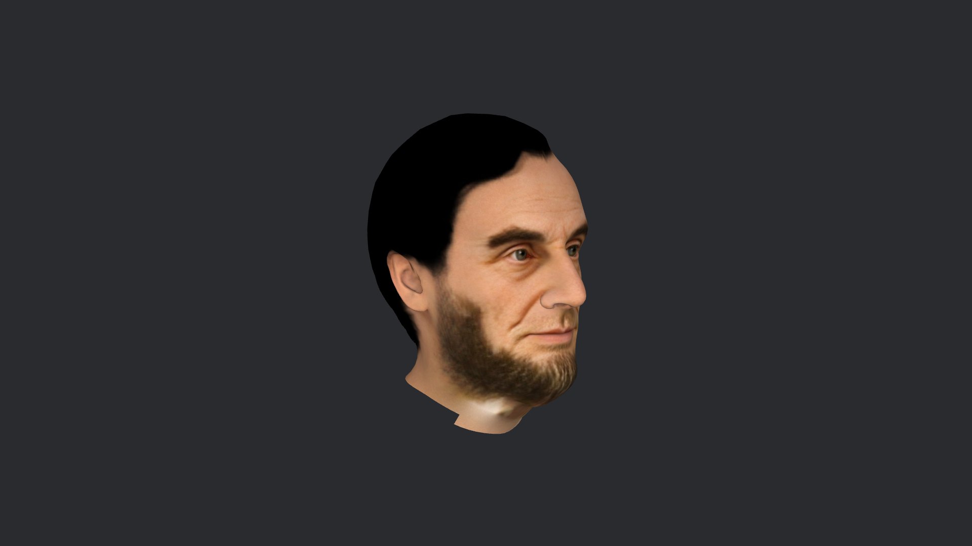 3D Model Abraham Lincoln Hyper Realistic Full Body Fully Rigged 3D ...