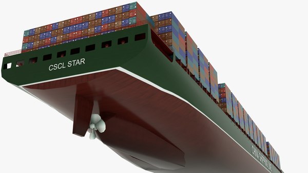 Container ship cscl star model - TurboSquid 1473867
