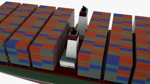 Container ship cscl star model - TurboSquid 1473867