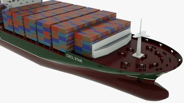 Container ship cscl star model - TurboSquid 1473867