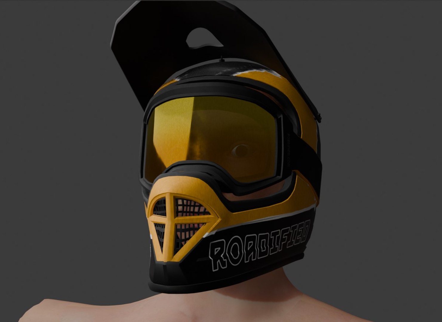 Roadified Motorcycle Helmet For Video Games 3D - TurboSquid 2283983