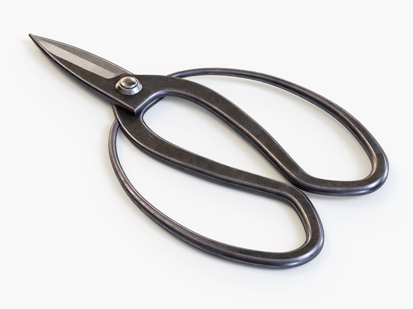 Bonsai scissors 3D model - TurboSquid 1682459