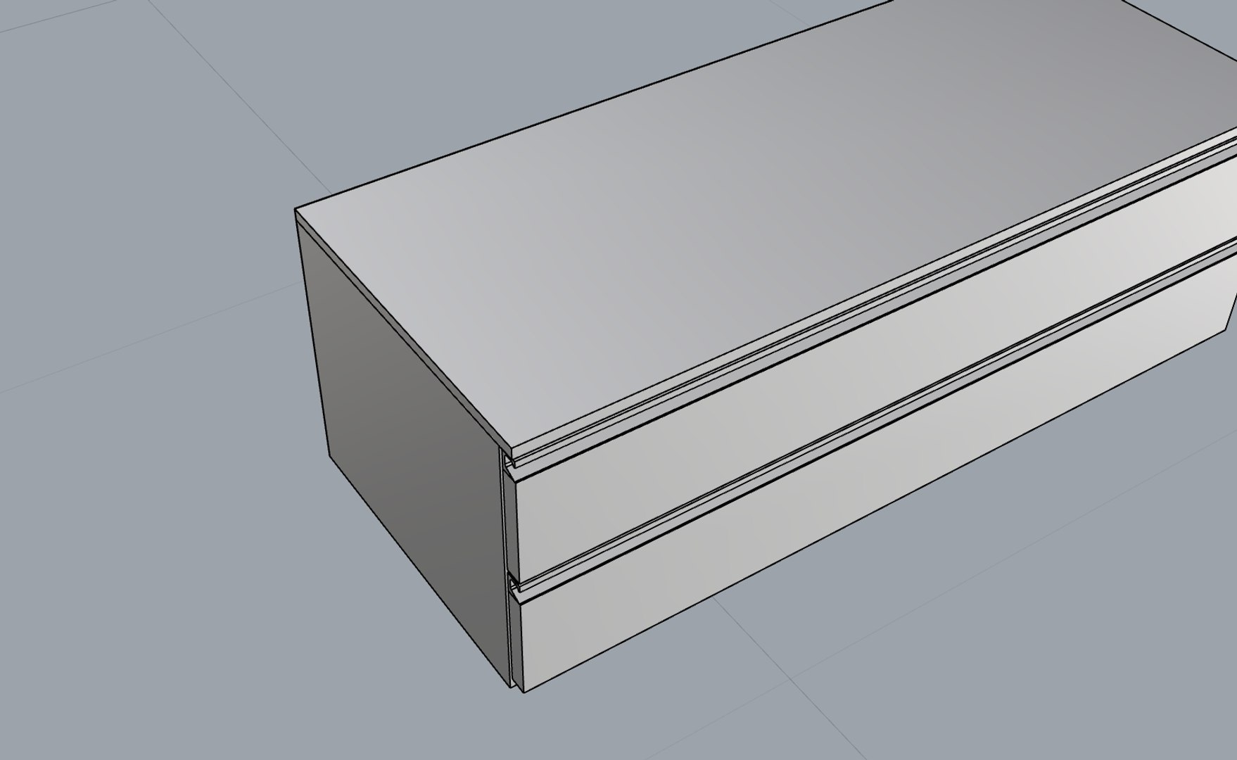 CHESTS OF DRAWERS SET 3D Model - TurboSquid 2481897