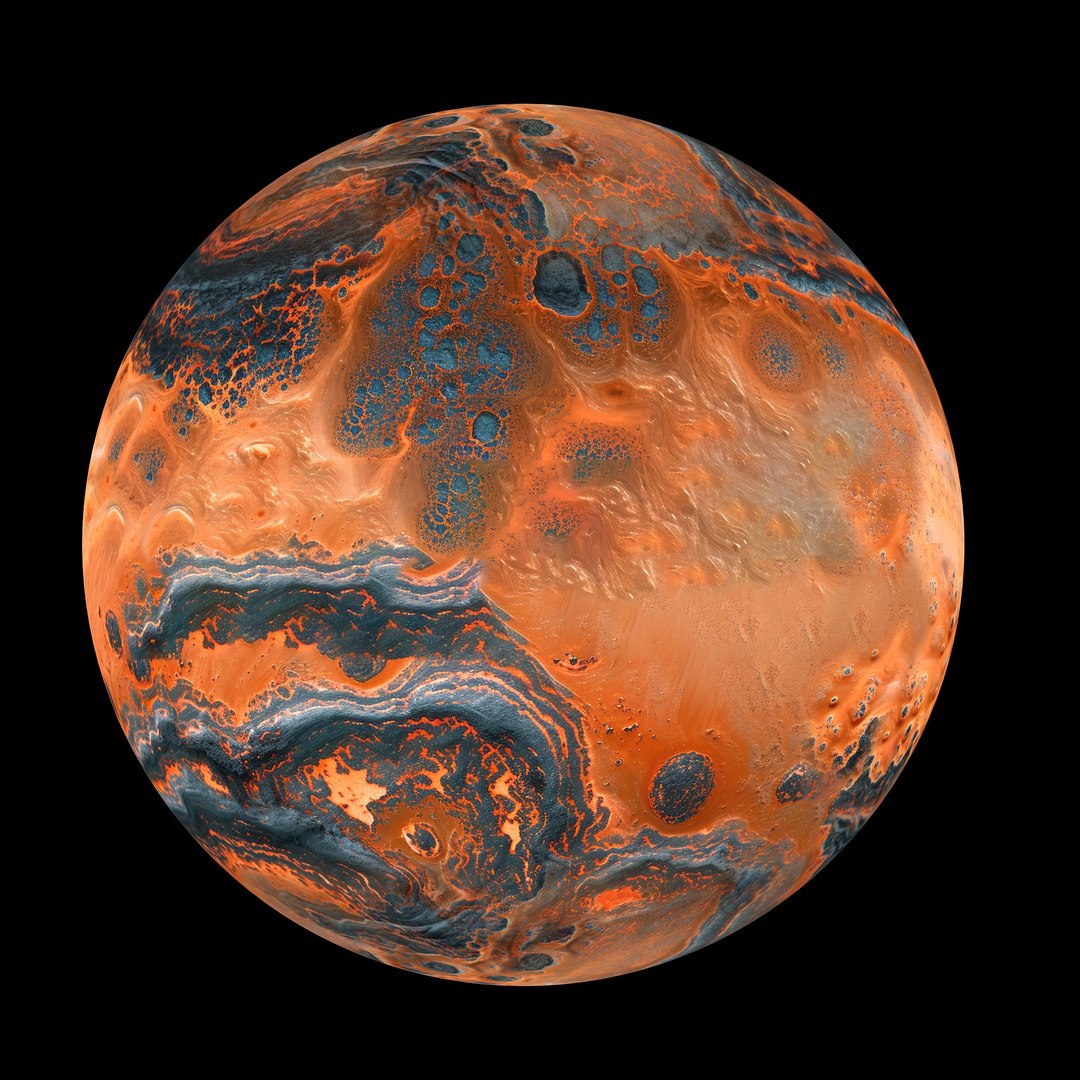 Alien Planet Pack 4 3D Model - TurboSquid 2174345