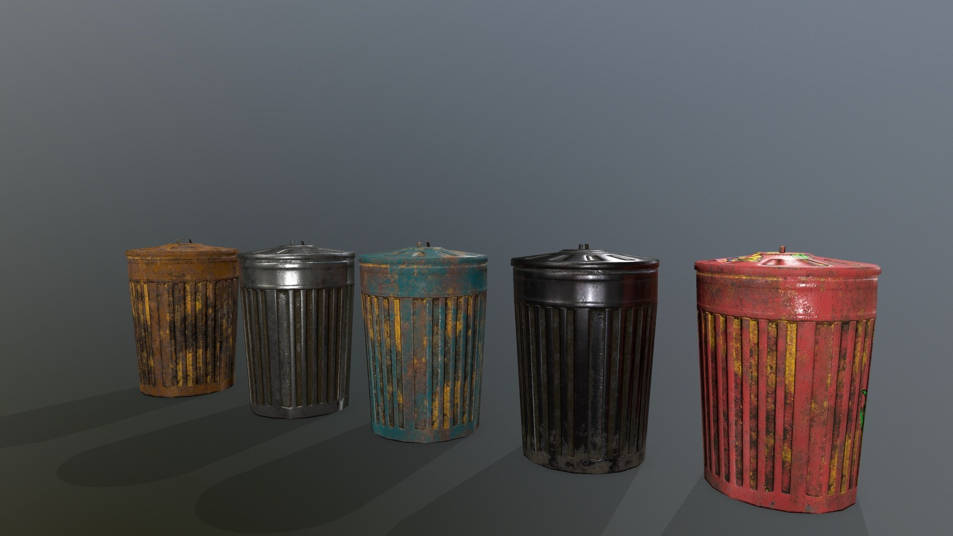 Trash 3D Model - TurboSquid 1396003