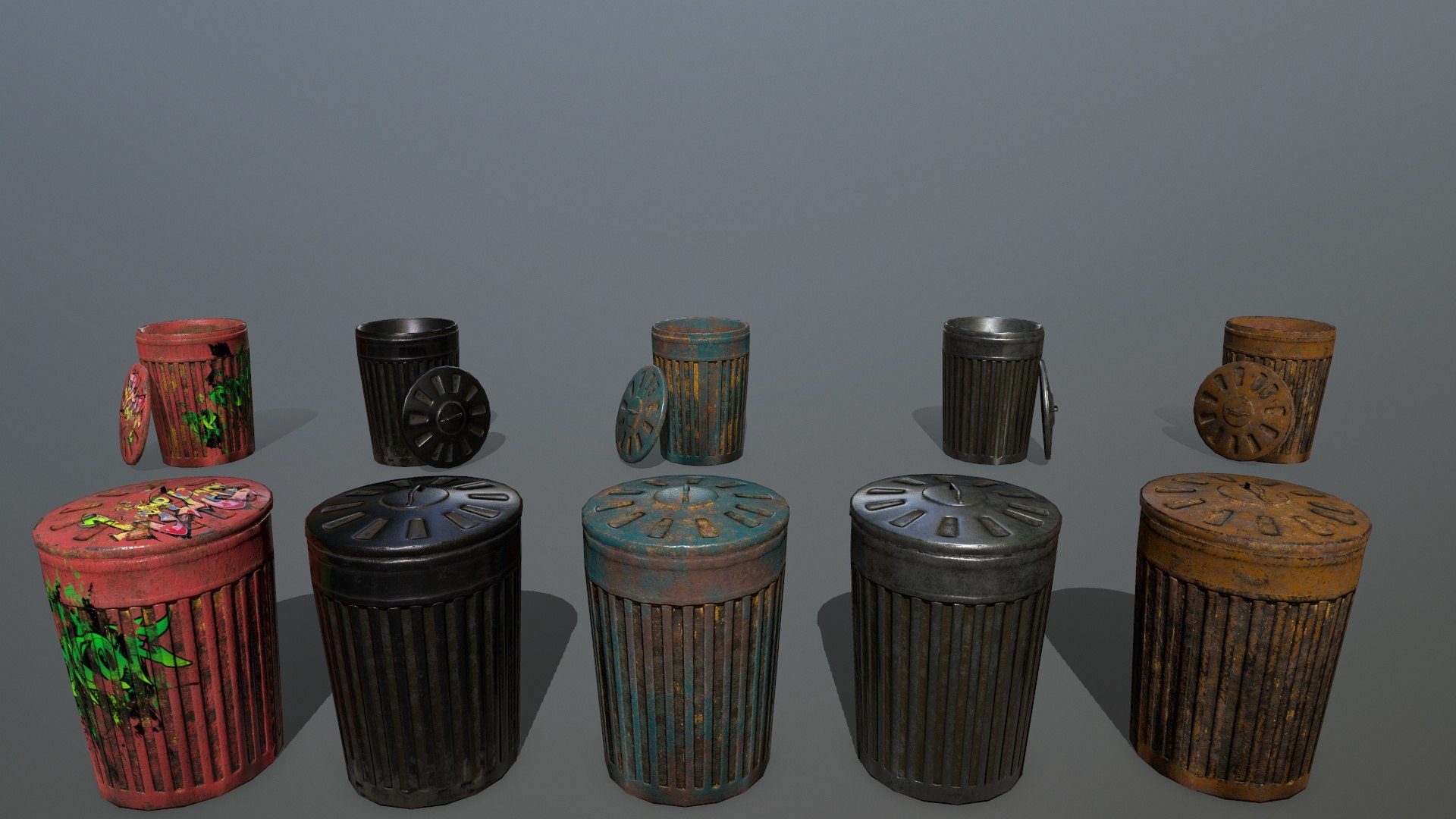 Trash 3D Model - TurboSquid 1396003