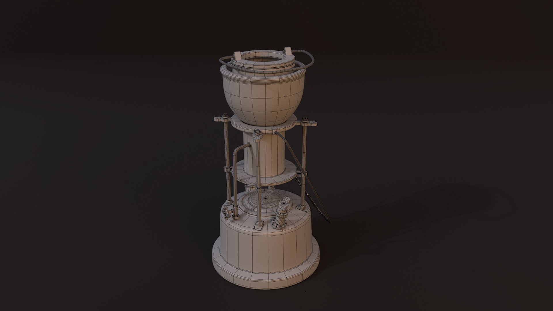 3D Model Old Cooker - TurboSquid 2007751