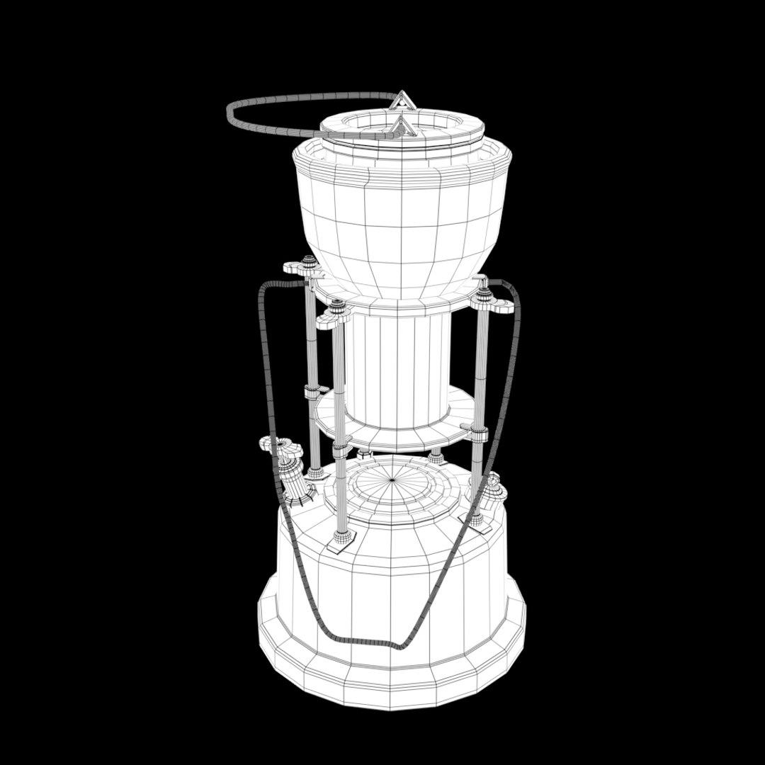 3D Model Old Cooker - TurboSquid 2007751