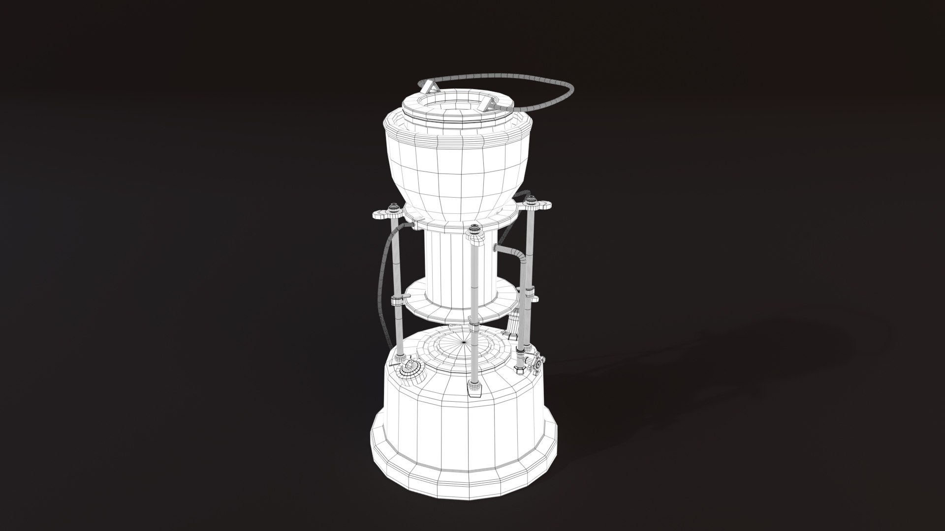 3D Model Old Cooker - TurboSquid 2007751