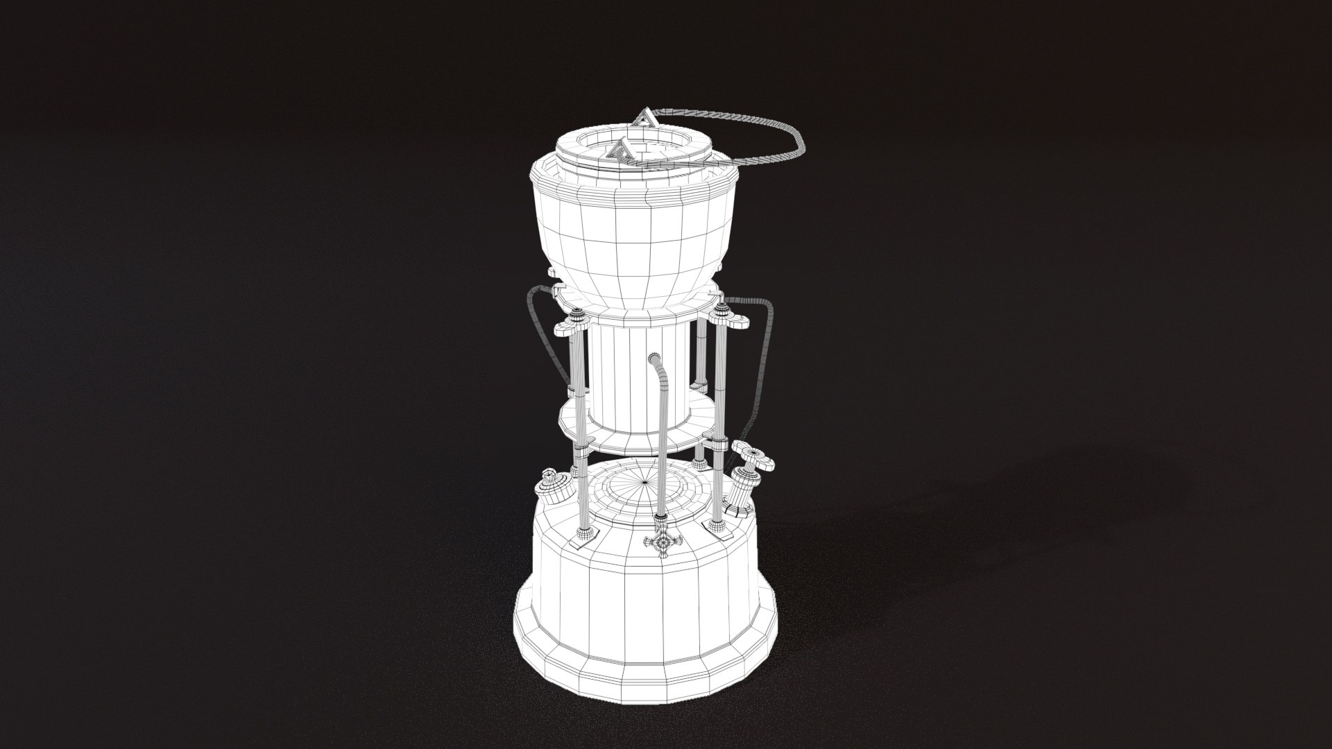 3D Model Old Cooker - TurboSquid 2007751