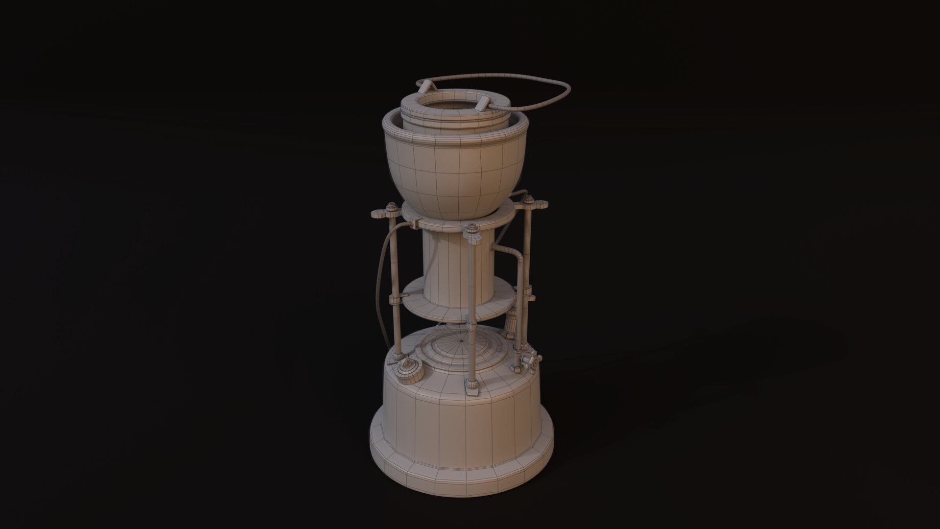 3D Model Old Cooker - TurboSquid 2007751