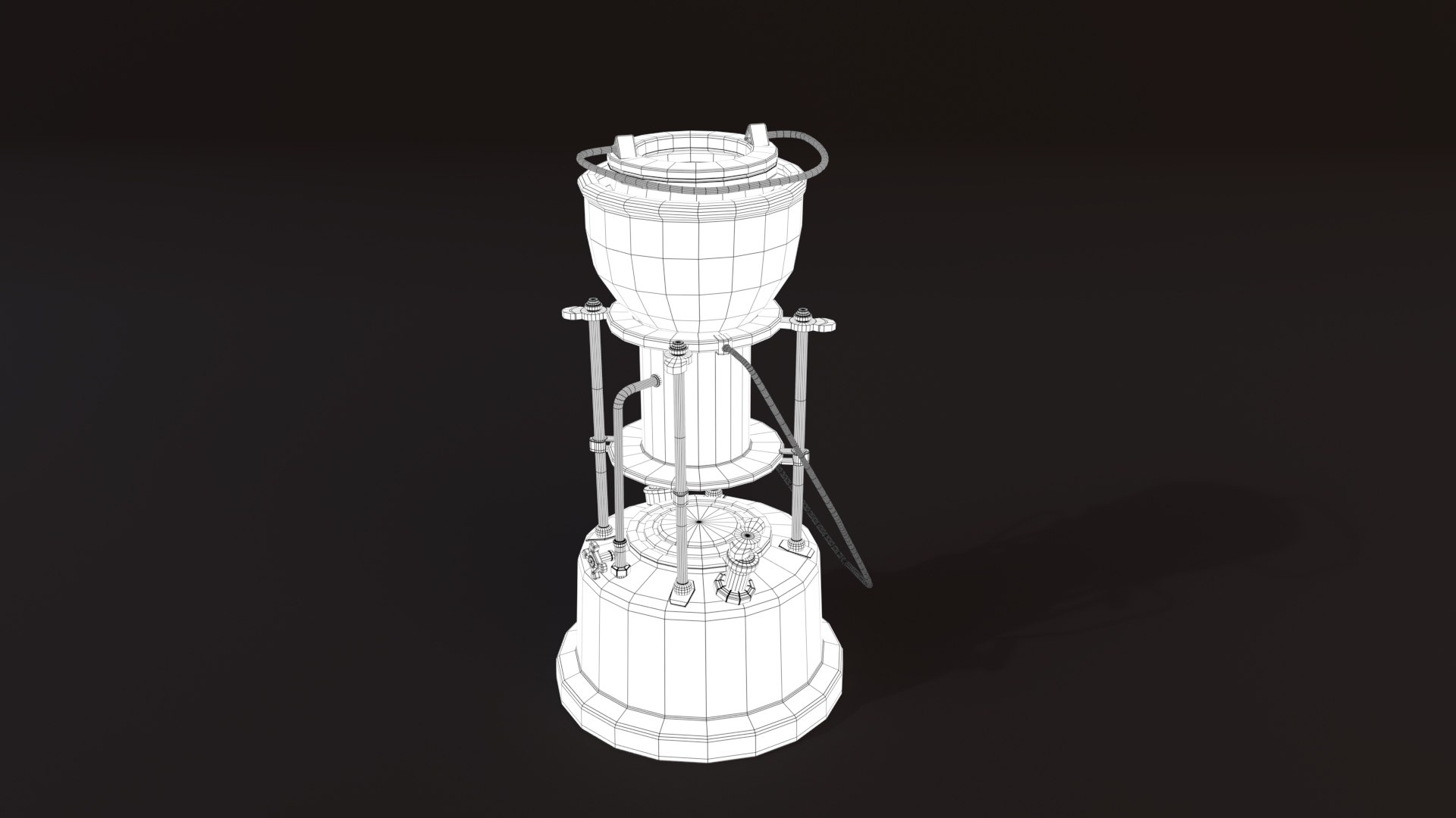 3D Model Old Cooker - TurboSquid 2007751