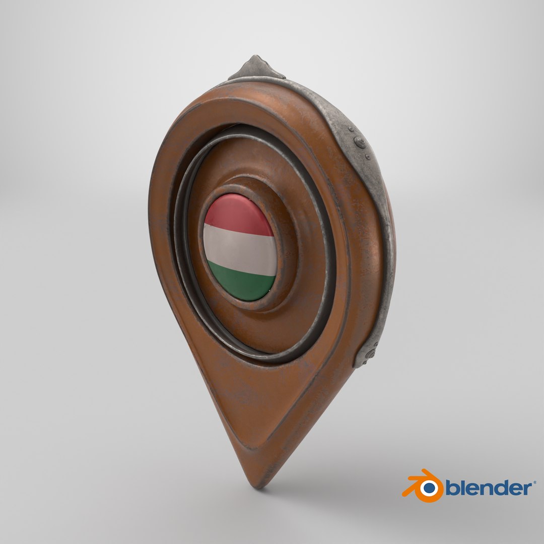 3D Hungary Flag Icon - TurboSquid 2063139