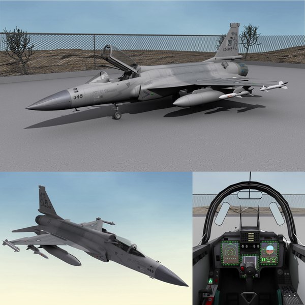 3D model JF-17 Block 2 - TurboSquid 1812115