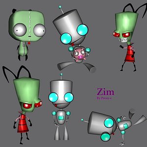 Invader Zim 3D Models for Download | TurboSquid