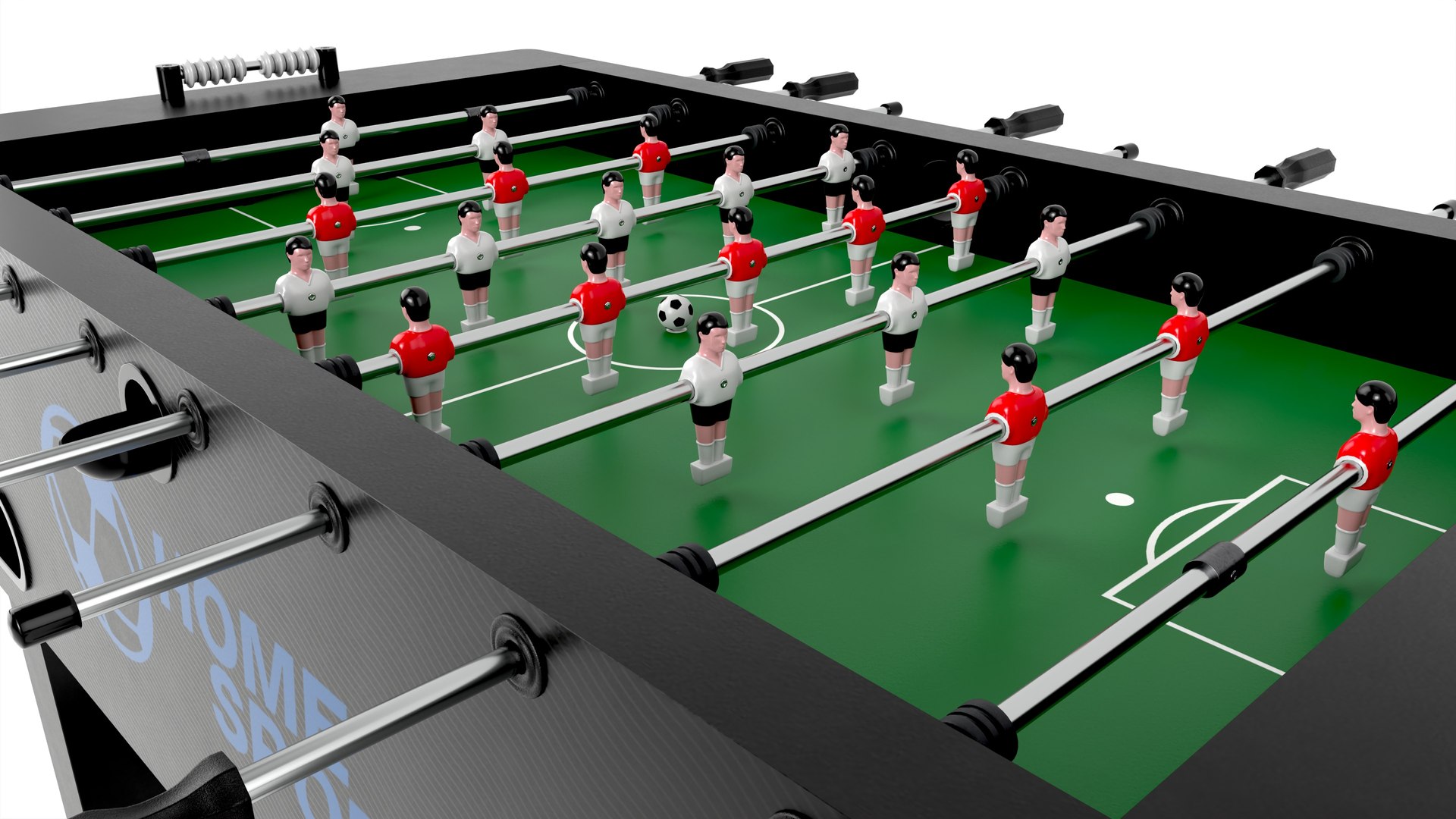 Football Table Game 02 3D model - TurboSquid 2166681