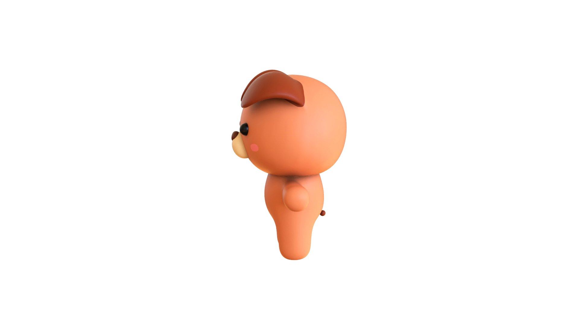 3D Character001 Chubby Bear Model - TurboSquid 2341806