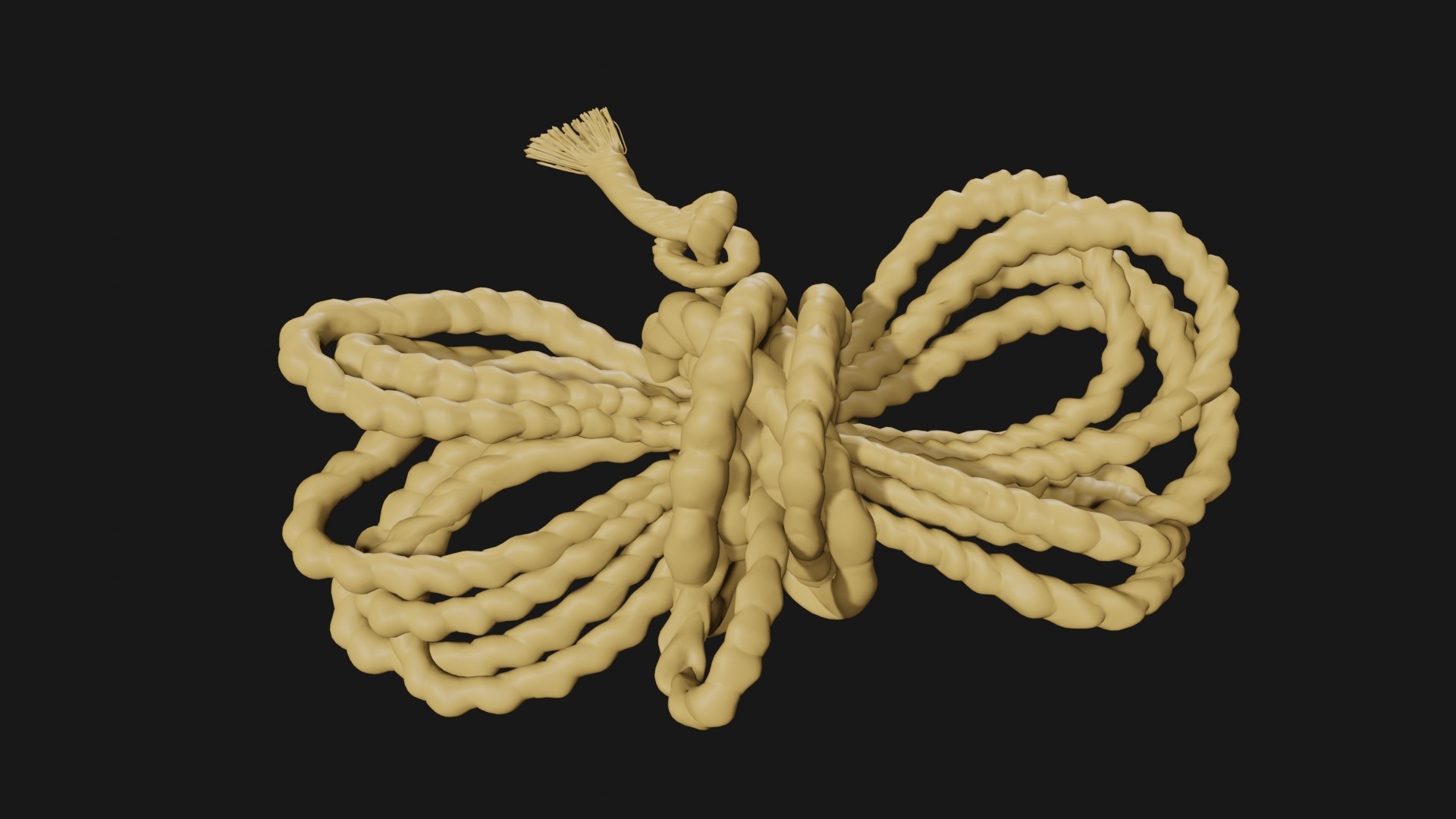 3D Rope Coil model - TurboSquid 1826424