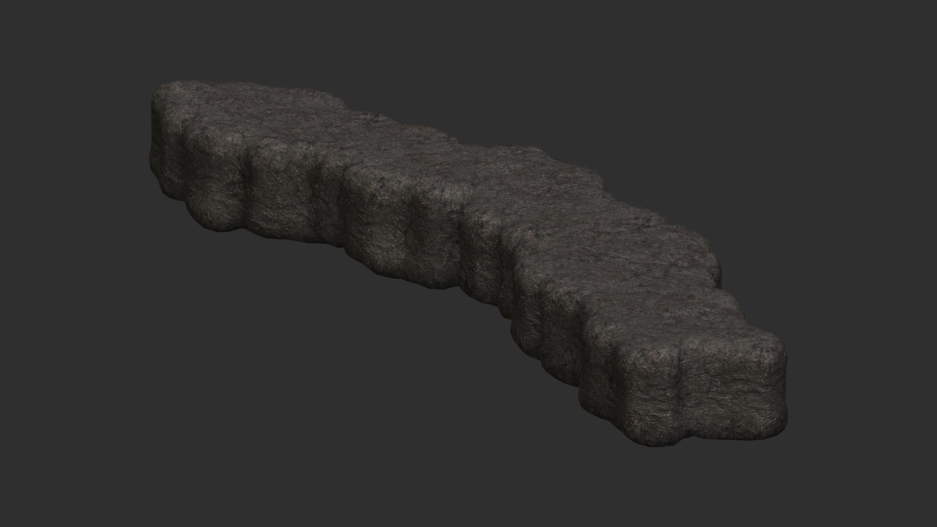 Free 3D Rock Walkway 3 - Base - TurboSquid 2079561
