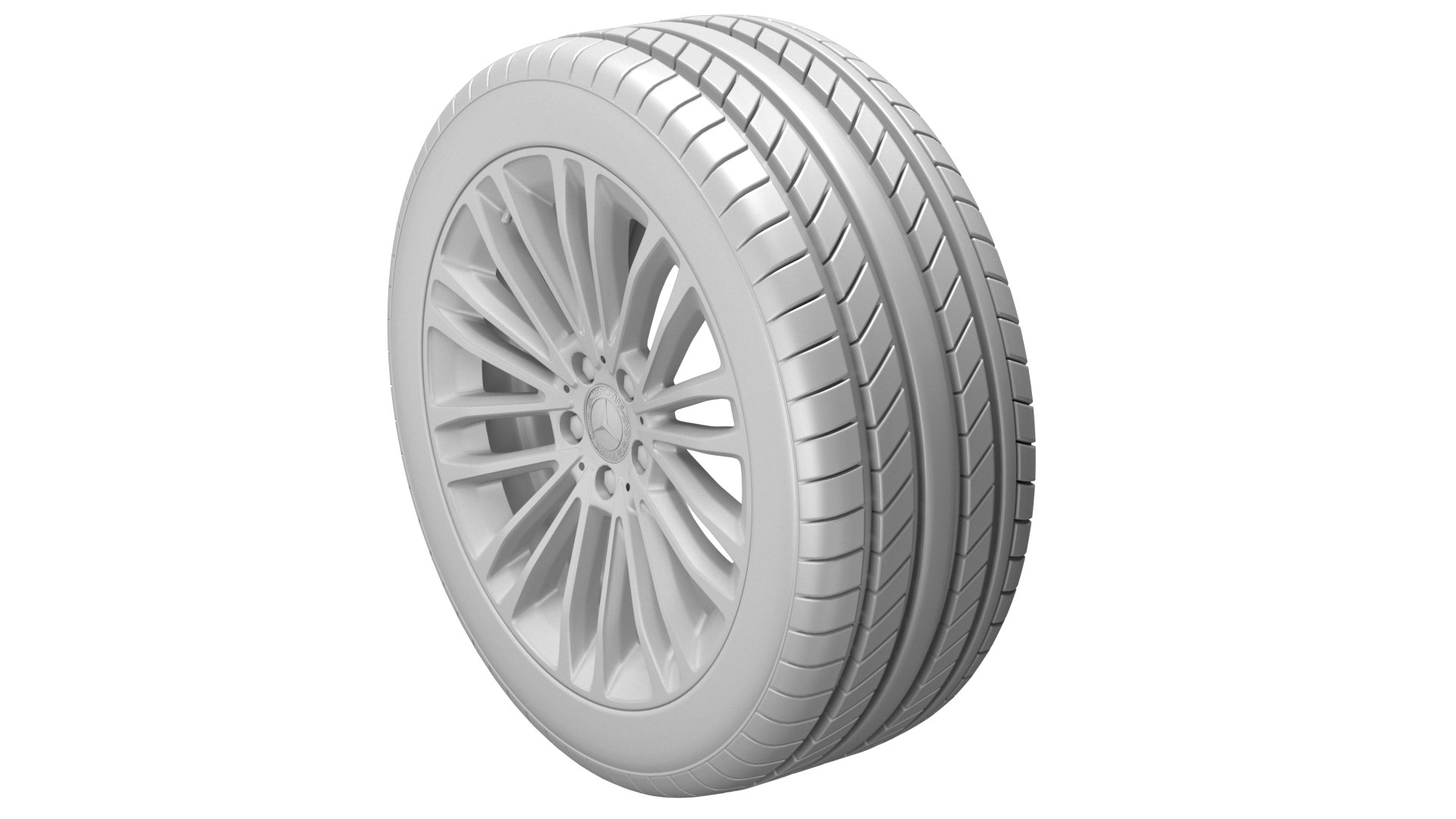 3D Mercedes Benz S Class Saloon Rim Model - TurboSquid 1995145