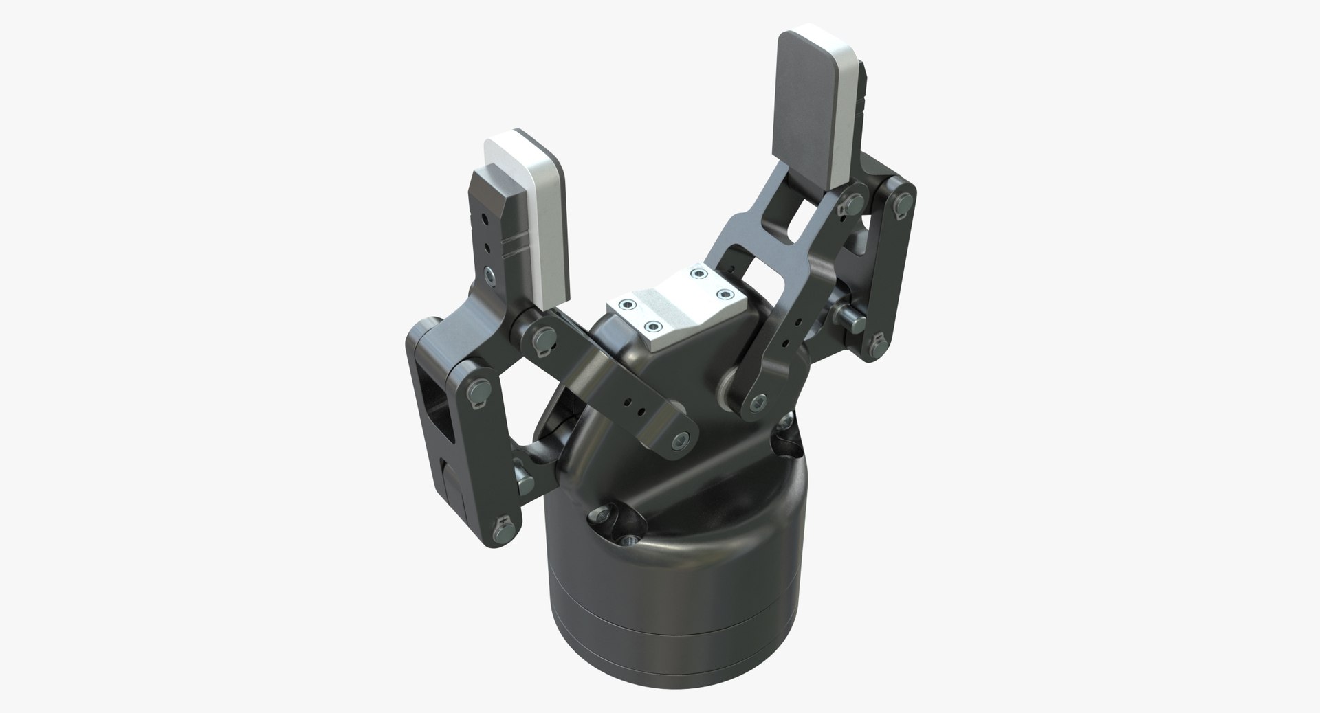 3D model rigged short parallel gripper - TurboSquid 1291182