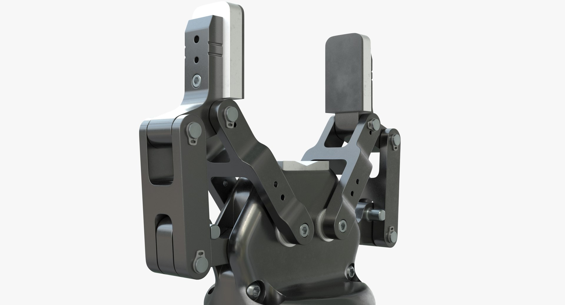 3D model rigged short parallel gripper - TurboSquid 1291182