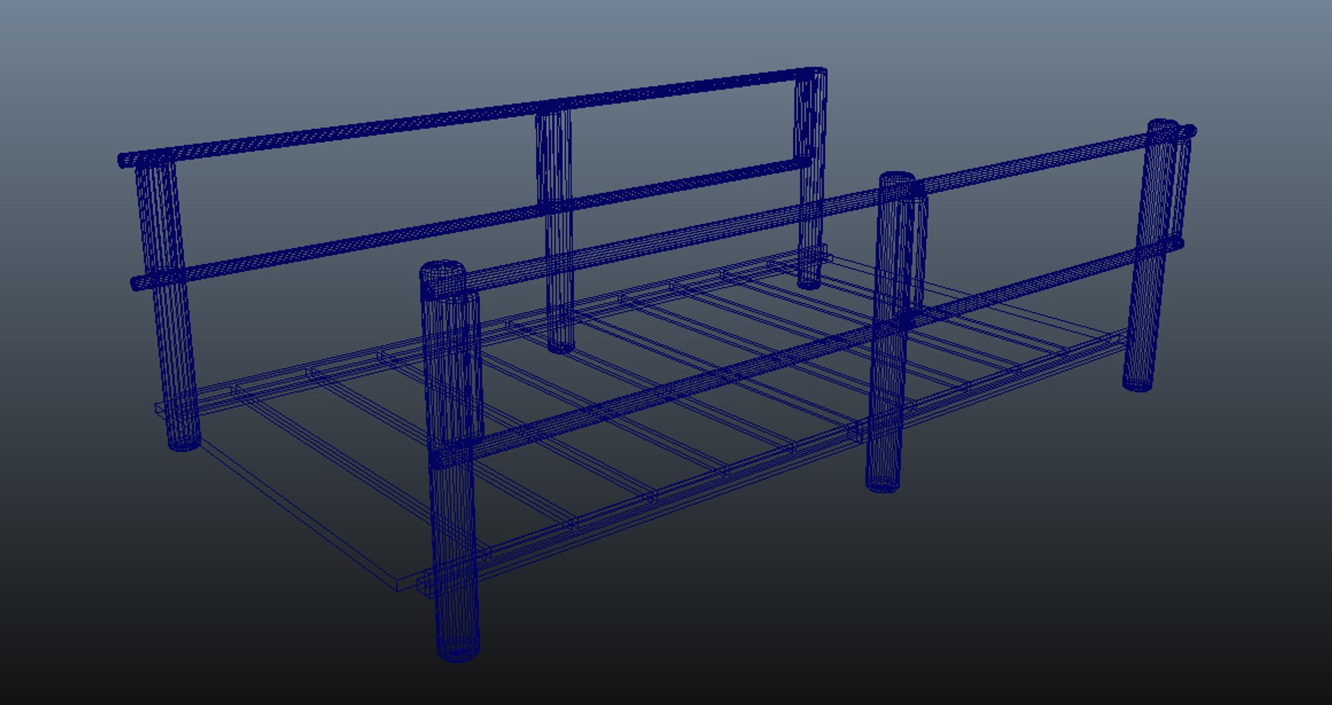 3D Wooden Walkway Model - TurboSquid 1221497