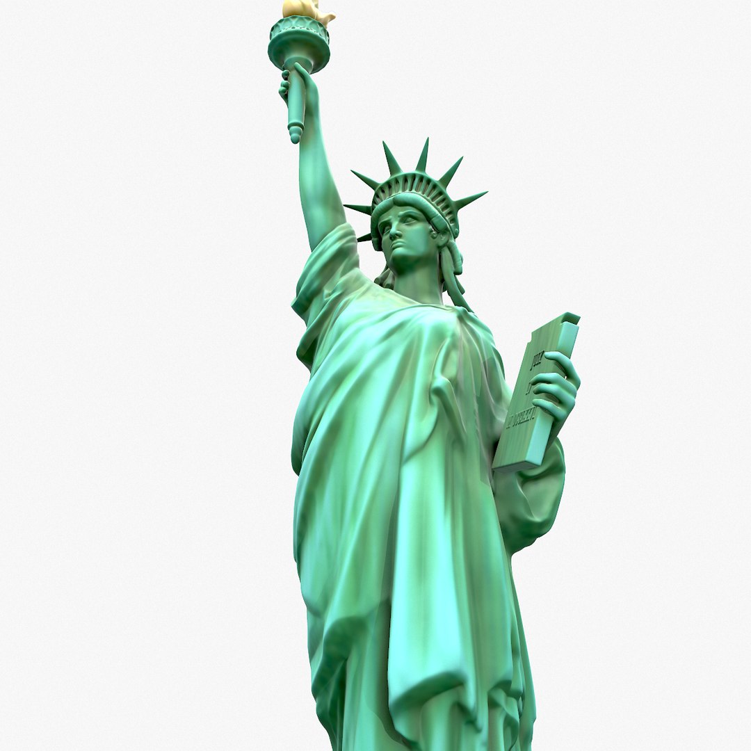 3D model modeled statue liberty - TurboSquid 1546787
