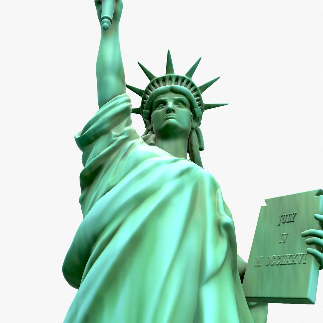 3D model modeled statue liberty - TurboSquid 1546787