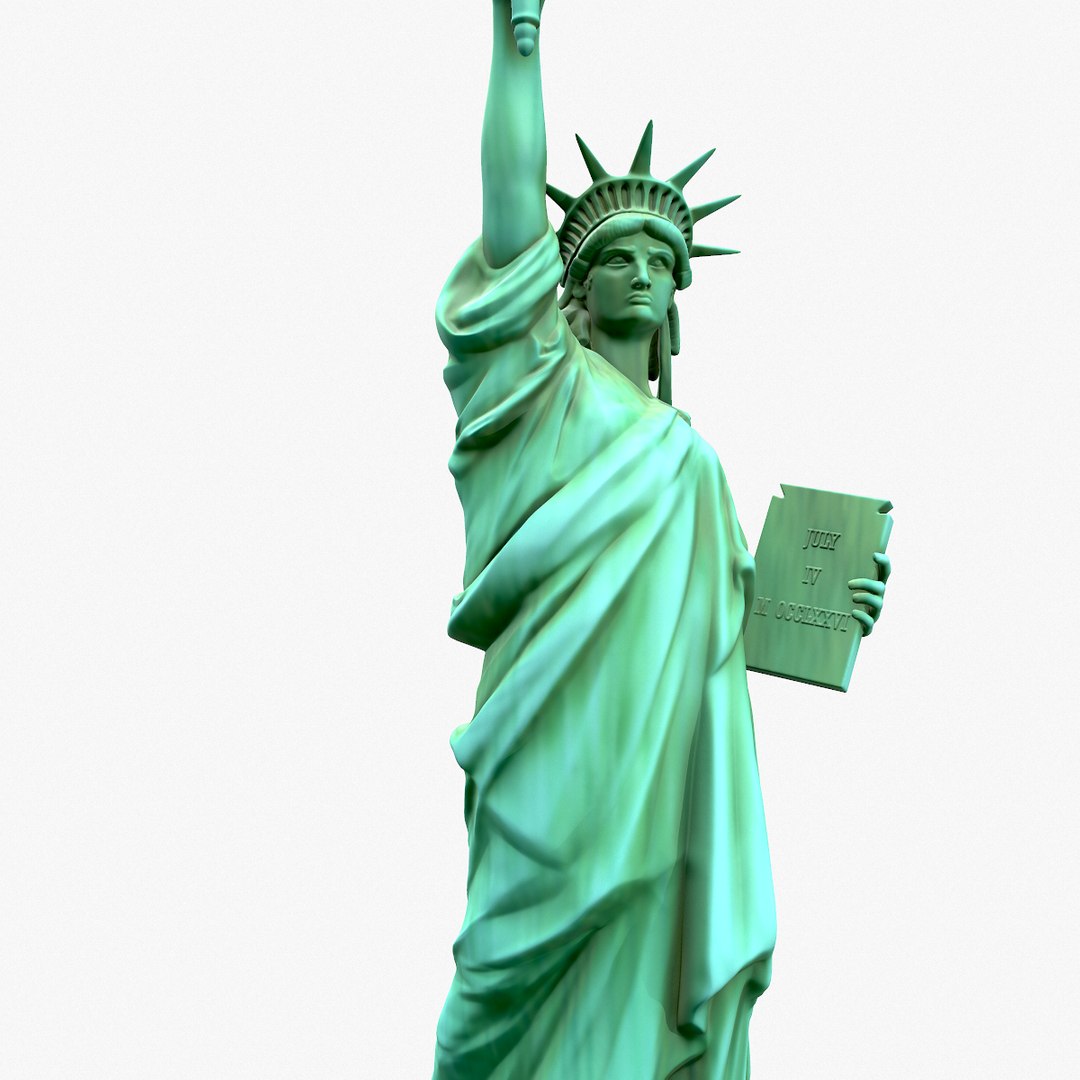 3D model modeled statue liberty - TurboSquid 1546787