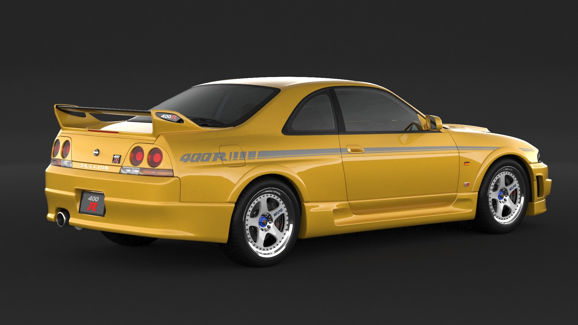 Car Nissan Skyline R33 Model - TurboSquid 1626326