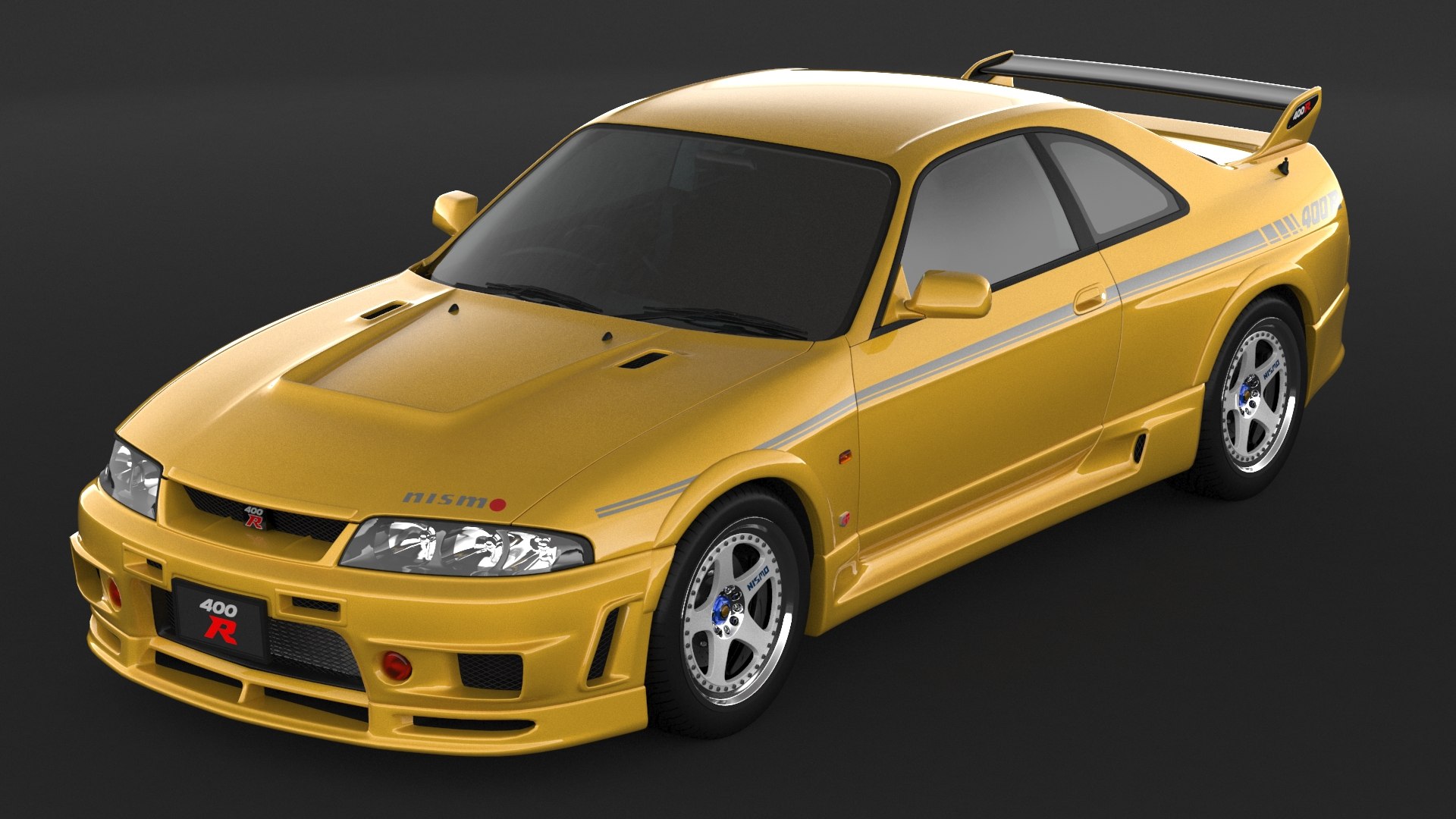 Car Nissan Skyline R33 Model - TurboSquid 1626326