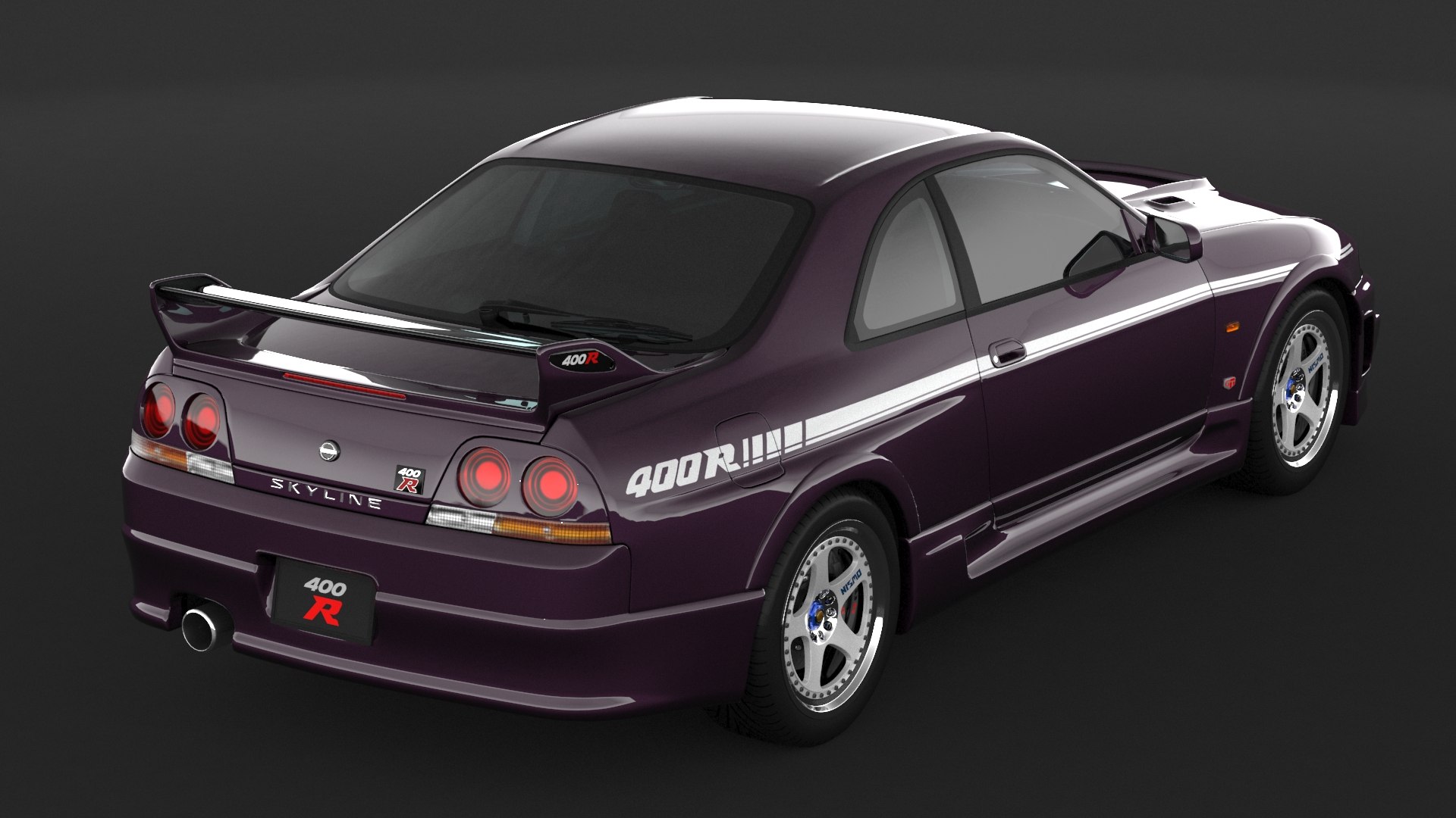 Car Nissan Skyline R33 Model - TurboSquid 1626326