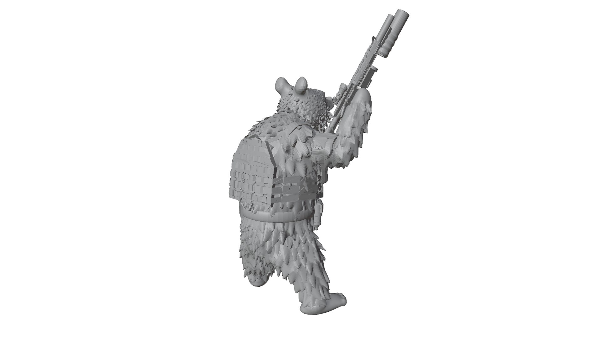 Mama Bear Tactical 3D - TurboSquid 2058178