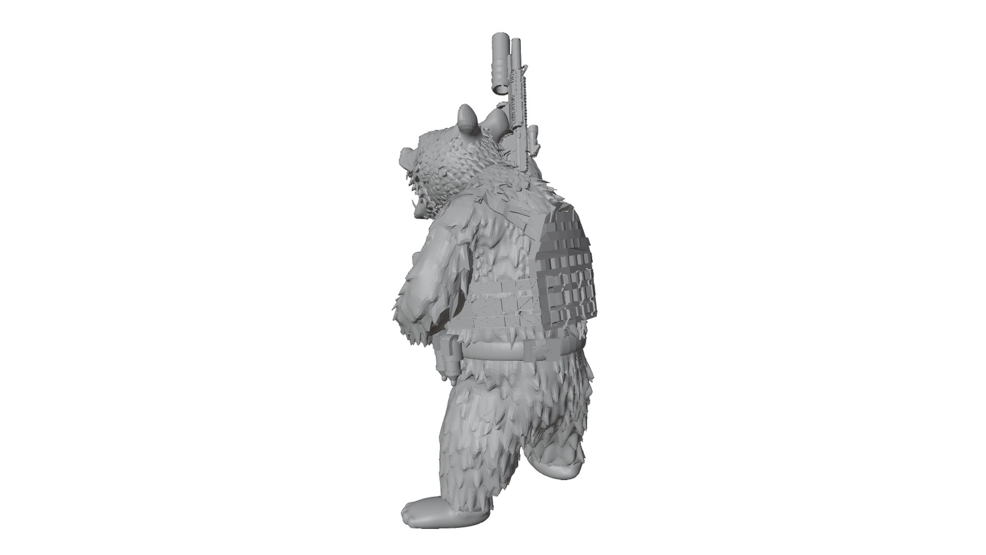Mama Bear Tactical 3D - TurboSquid 2058178
