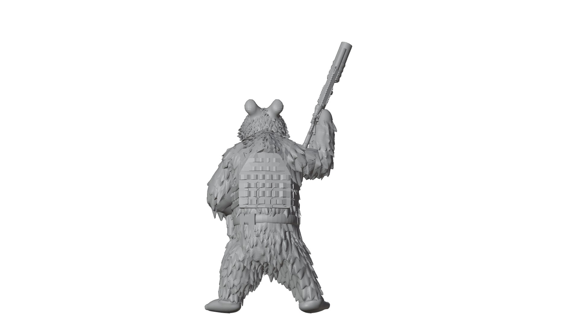 Mama Bear Tactical 3D - TurboSquid 2058178
