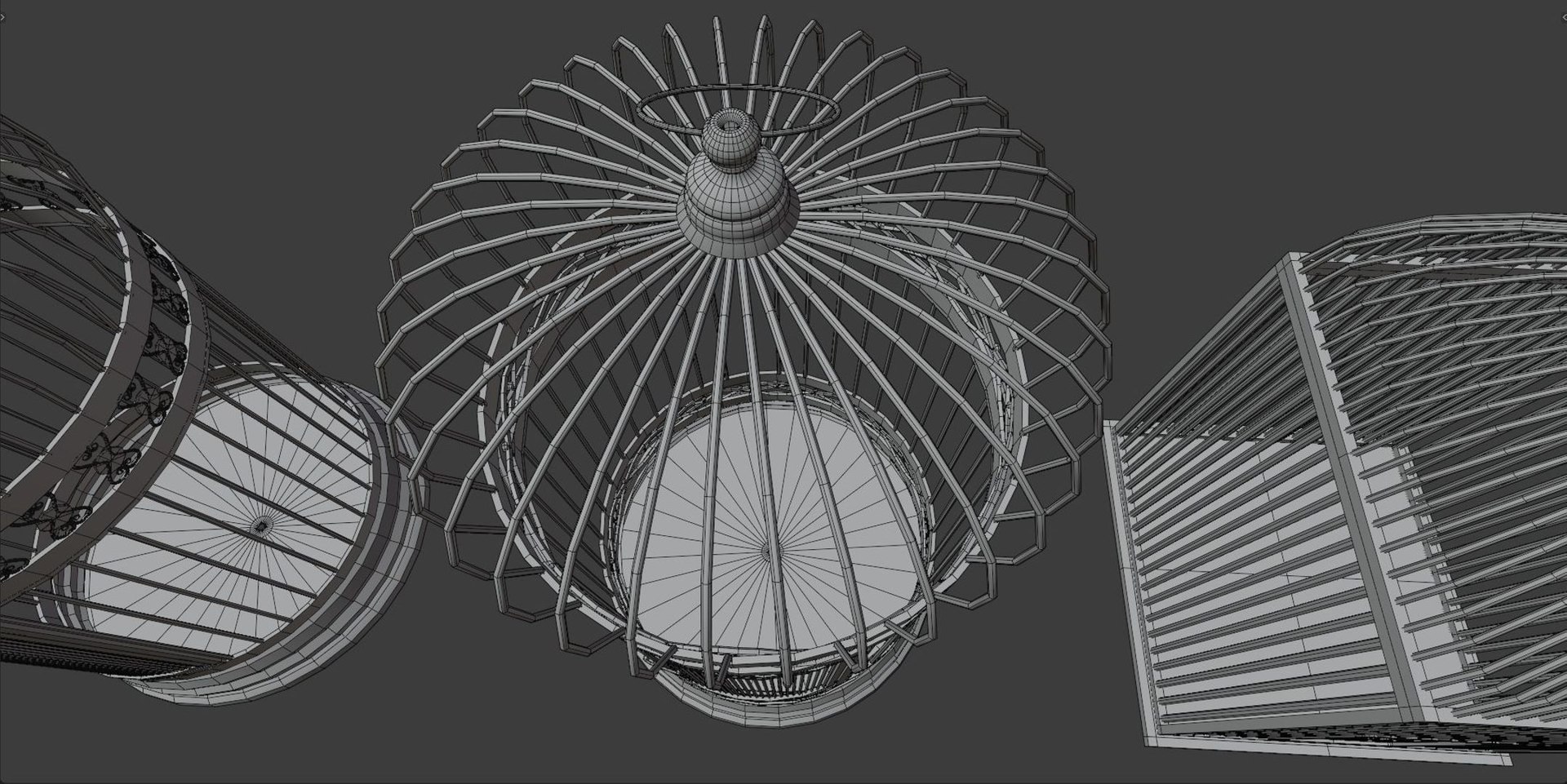 Bird Cage 3D Model - TurboSquid 1699321