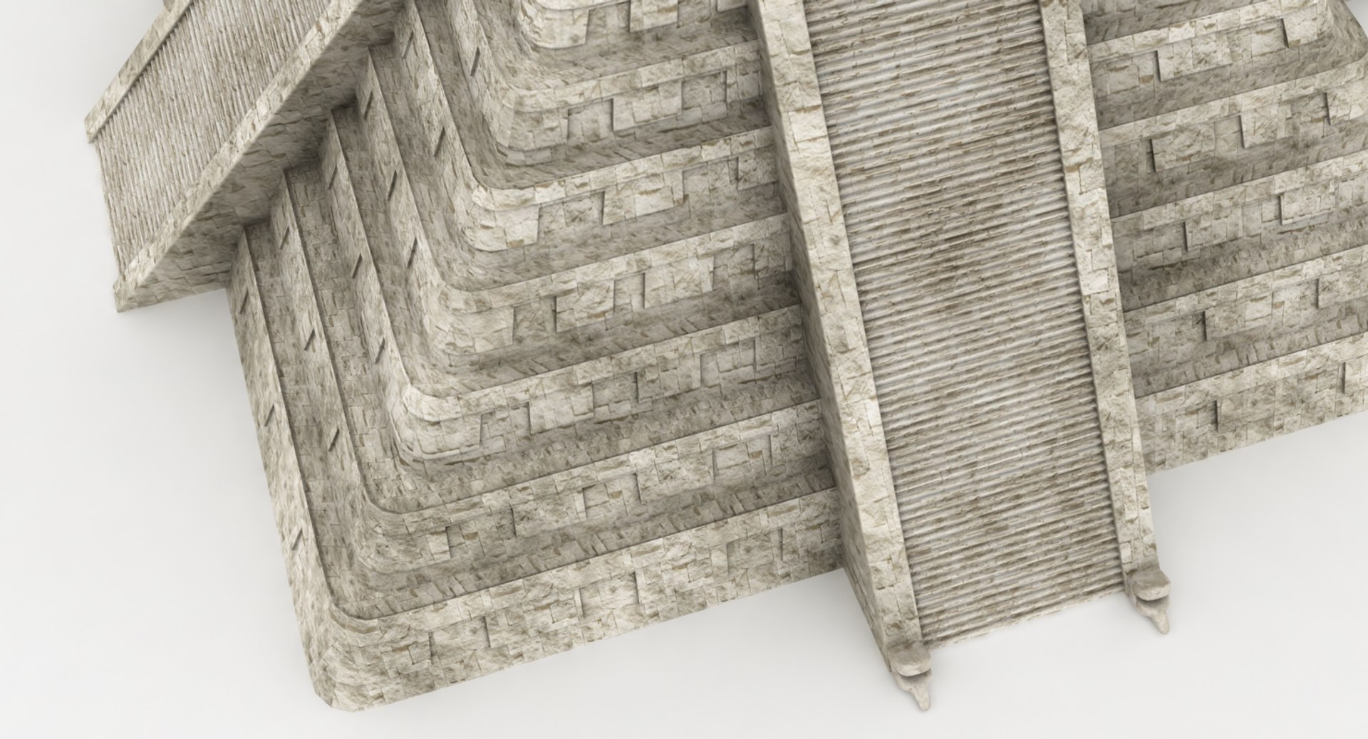 Chichen Itza Pyramid 3D Model - TurboSquid 1257429